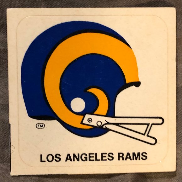 Other | Vintage Los Angeles Rams Sticker | Poshmark